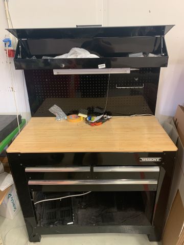 Workbench with drawers, Tool board Wisent - PS Auction - We value the ...