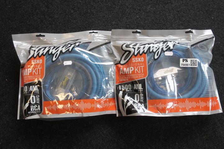 2nd cable kit, Stinger SSK0 Pro Ampkit - PS Auction - We value the ...