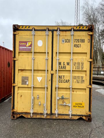 Container 40 'High Cube - PS Auction - We value the future - Largest in ...