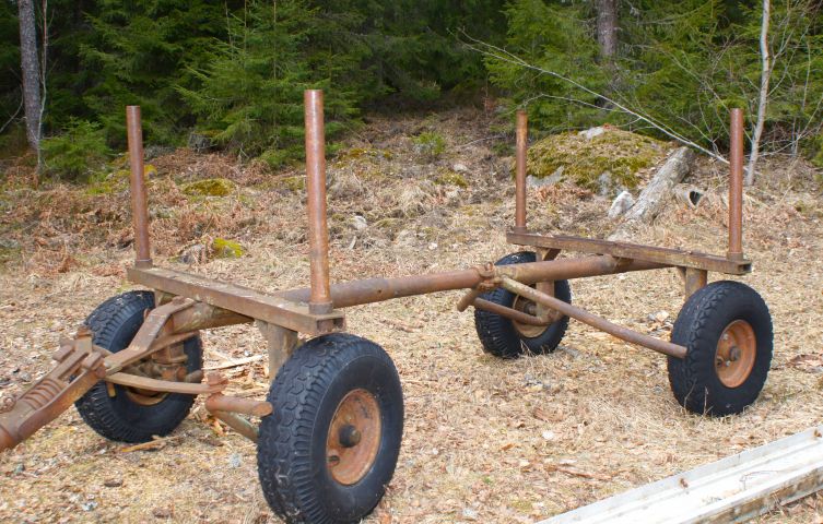 Timber cart - PS Auction - We value the future - Largest in net auctions