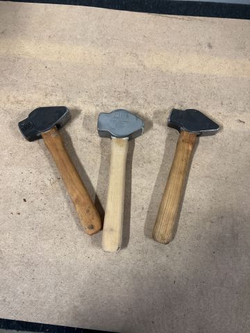 3 hand-forged Hofi hammers - PS Auction - We value the future - Largest ...