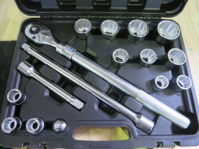 Socket wrench set 3/4 "16 parts - PS Auction - We value the future ...
