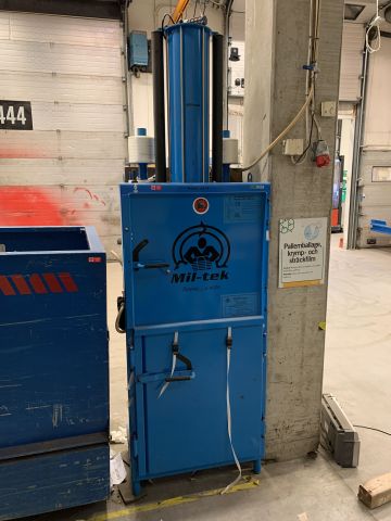 Compressor baler Mil-tek AP 205TS -2015 - PS Auction - We value the ...
