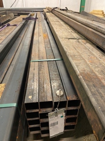 12 6.5m lengths 60x60x2 untreated steel - PS Auction - We value the ...