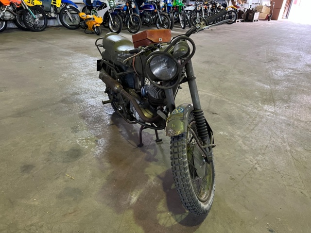 NV 36 Army motorcycle with DKV engine - 1954 (repair item) - PS Auction ...