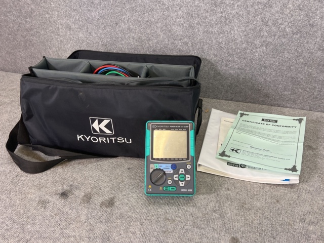 Energy analyzer Kyoritsu 6300 - PS Auction - We value the future ...