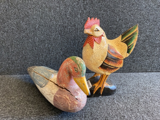 Duck and rooster - PS Auction - We value the future - Largest in net ...