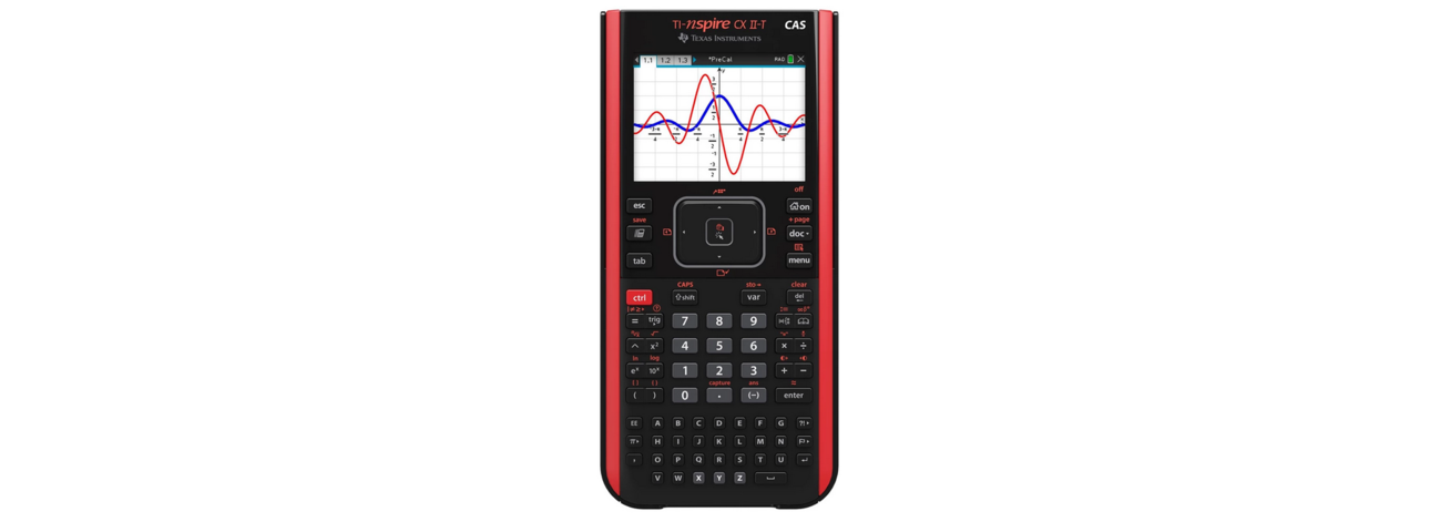 3D Graphing Calculator Texas Instruments TI-NSpire CX II-T CAS ...