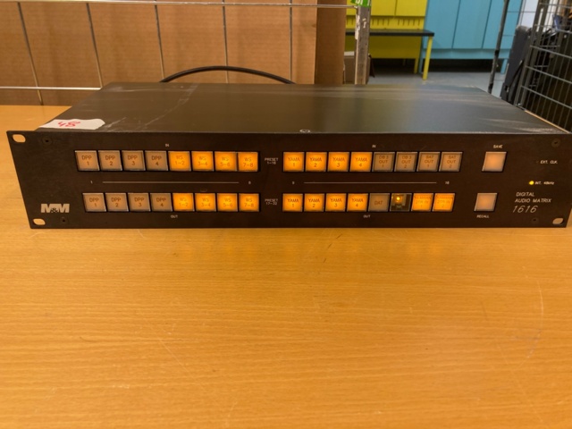 DK-Audio CDR-1616 Digital Audio Matrix - PS Auction - We value the ...