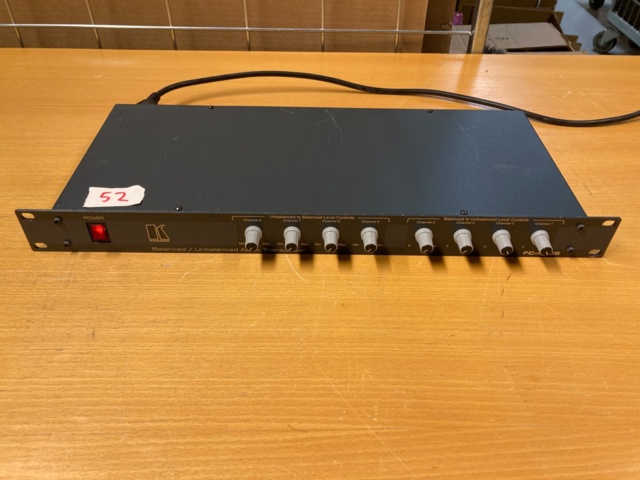 Kramer FC-4208 Balanced/Unbalanced Audio Transcoder - PS Auction - We ...