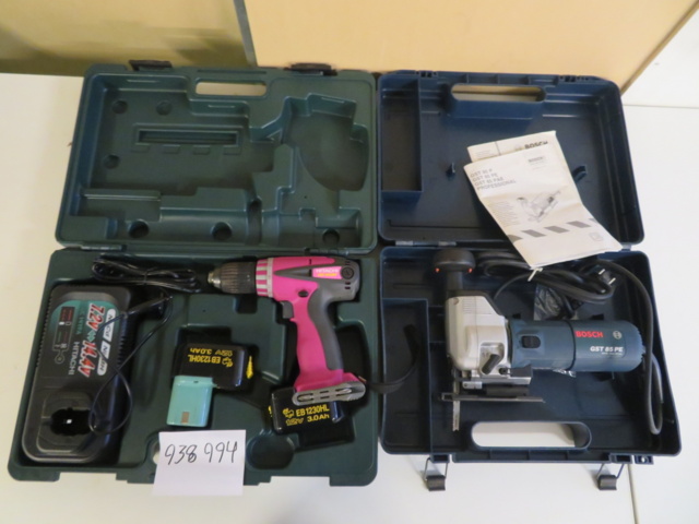 Power tools 2 pcs., Screwdriver, Jigsaw - PS Auction - We value the ...