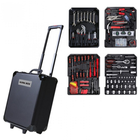 Large tool box with 399 parts - Ultra Box - PS Auction - We value the ...