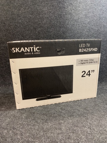 24" HD TV with built-in media player Skantic B2425FHD - PS Auction - We ...
