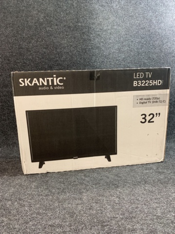 32" HD TV Skantic B3225HD DVD - PS Auction - We value the future ...