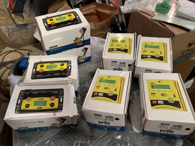 Utrustning för kontantlös betalning: Nayax VPOS 4st, Nayax AMIT 3.0 4st ...