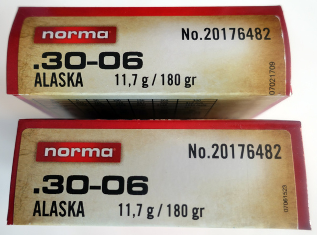 30-06 Springfield 180gr Alaska, Norma, 40 pieces - PS Auction - We ...