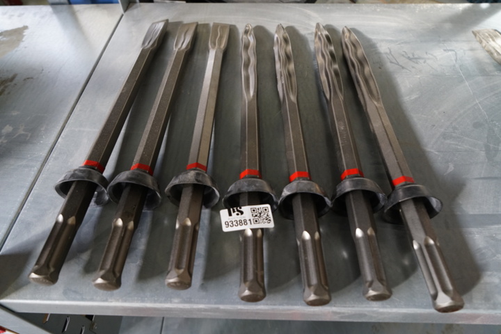 Point chisels Hilti 7 pcs - PS Auction - We value the future - Largest ...