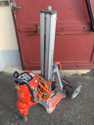 Core drill Weka SR75S with rig Husqvarna DS450 - PS Auction - We value the future - Largest in ...