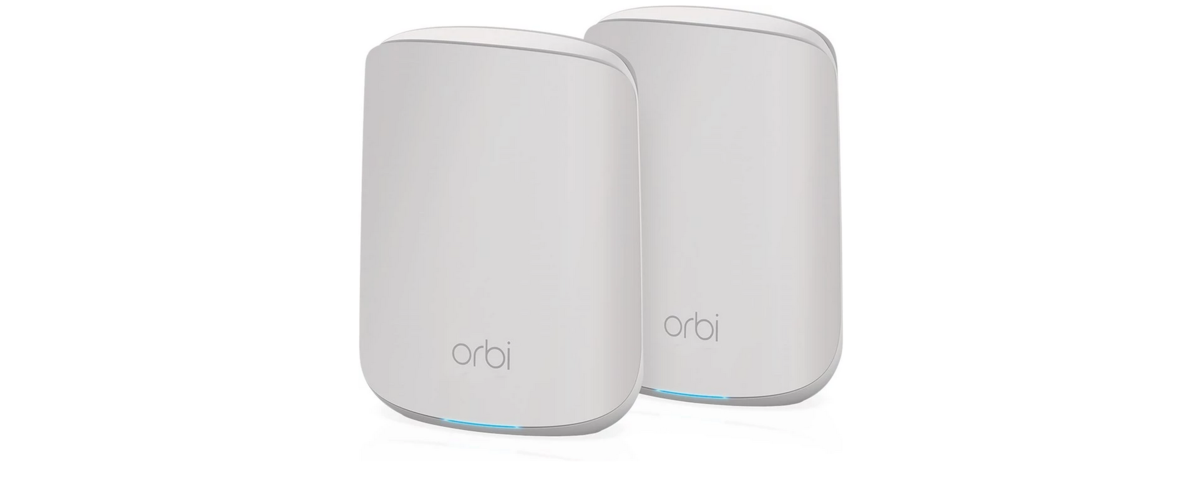 2-Pack Mesh System Netgear Orbi™ Dual-Band WiFi 6 Mesh System RBK352 2 ...