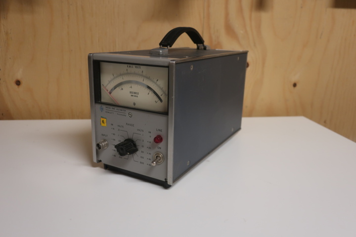 RMS Voltometer 3400A, Hewlett Packard - PS Auction - We value the ...