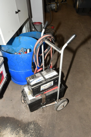 Battery cart with jump leads - PS Auction - We value the future ...