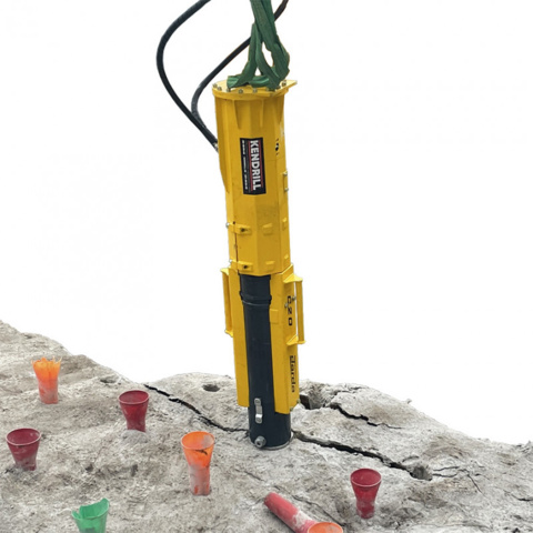 Machine-mounted hydraulic rock breaker, Darda C20, 2019 - PS Auction ...