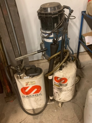 Samoa oil distributor oil suction and Dustcontrol vacuum cleaner - PS ...