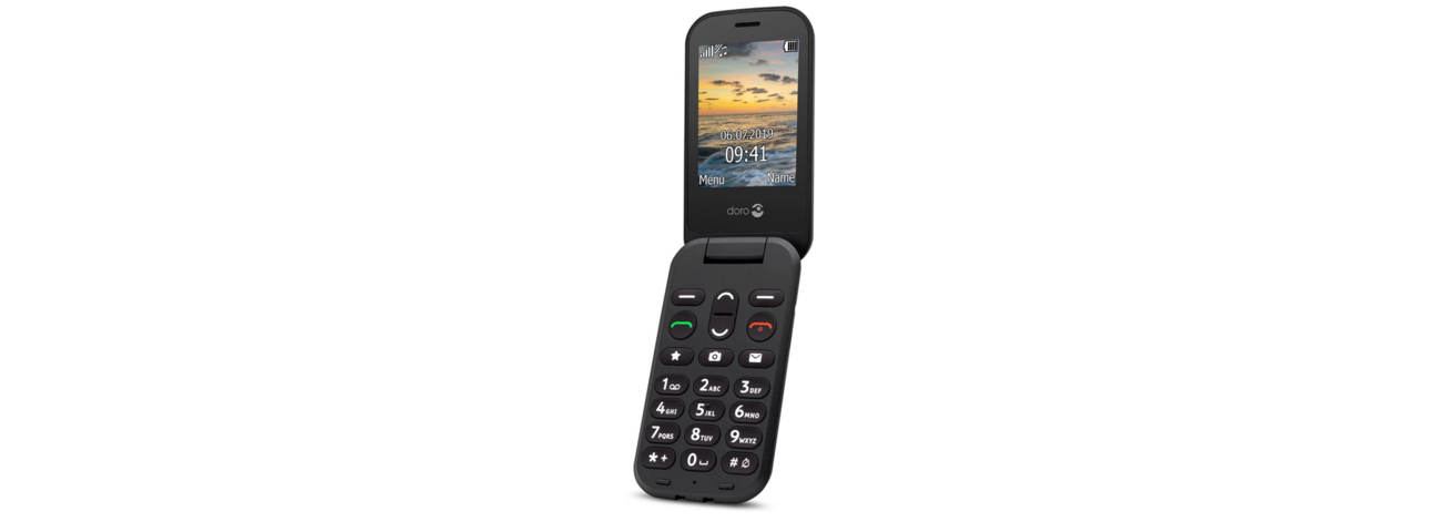 Mobiltelefon Doro 6038 Black - Auktioner online - Nätauktioner ...