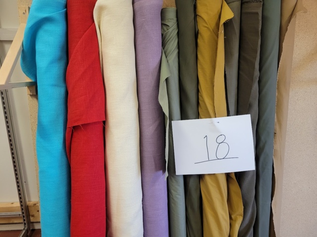 Various fabrics, linen, impregnated fabric - PS Auction - We value the ...