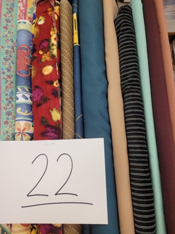 Various fabrics, clothing fabrics - PS Auction - We value the future ...