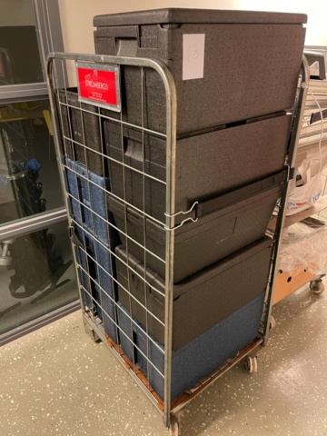 9 Frigolite boxes / warming boxes - PS Auction - We value the future ...