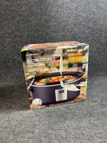 Ceramic slow cooker Andersson Slowcooker SWC 2.1 - PS Auction - We ...