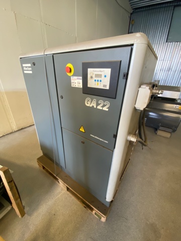 Kompressor Atlas Copco GA22 - 2005 - Auktioner online - Nätauktioner ...