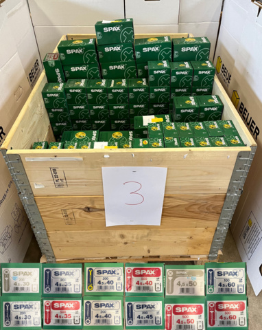 SPAX screw in different sizes - PS Auction - We value the future ...