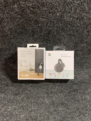 1st Google Chromecast (3rd generation) EU version & 1st Google ...