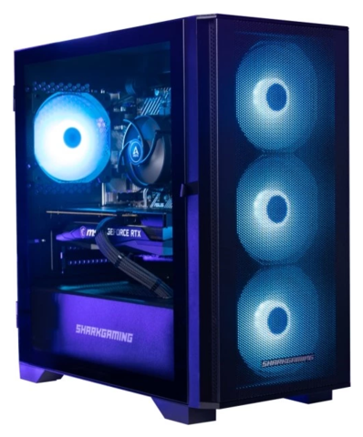 Gaming computer Shark gaming Shark Maelstrom I504 - PS Auction - We ...