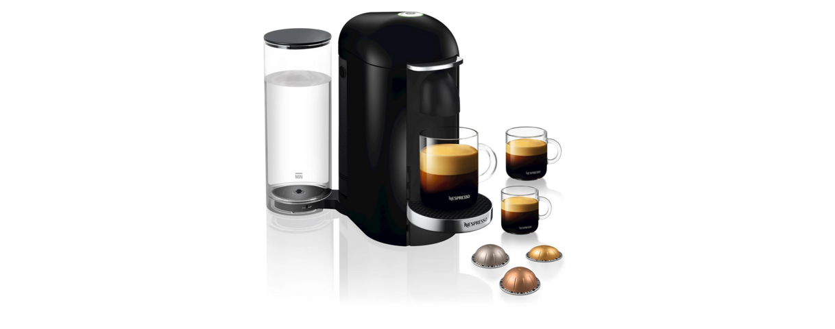 Capsule machine Nespresso Krups Vertuo Plus Black - PS Auction - We ...