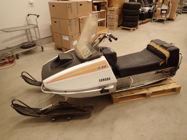 Snowmobile Yamaha SW 440. 1977 (Veteran vehicle) - PS Auction - We value the future - Largest in ...