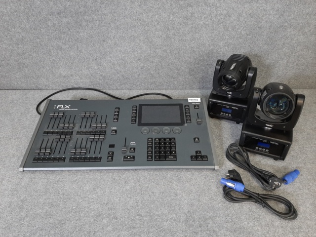 DMX light control, Eaton FLX Zero 88 & lighting units x2, Varytec - PS ...