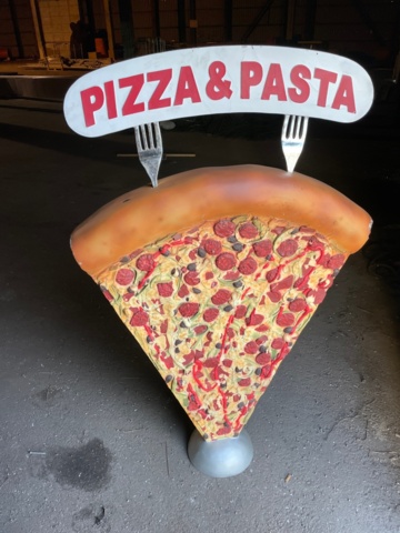 Pizza & pasta sign - PS Auction - We value the future - Largest in net ...
