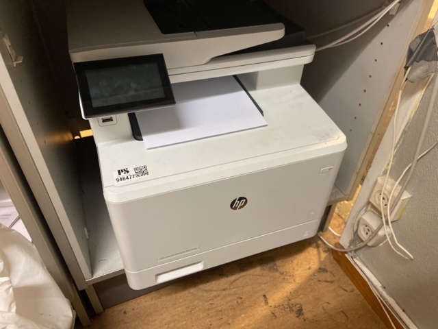 Printer HP Color Laser Jet Enterprise M480 - PS Auction - We value the ...