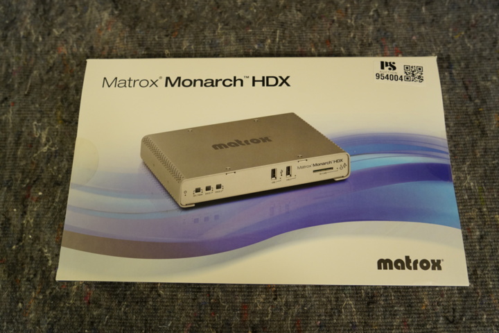 Converter MATROX MONARCH HDX, MHDX/I - PS Auction - We value the future ...