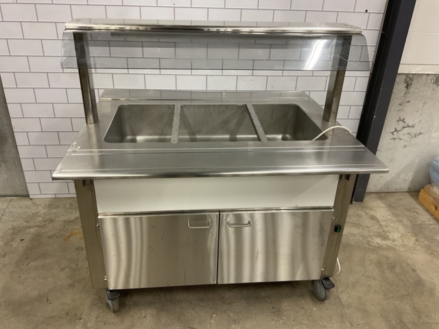 Salad buffet / Refrigerated buffet on wheels Demo ex - PS Auction - We ...