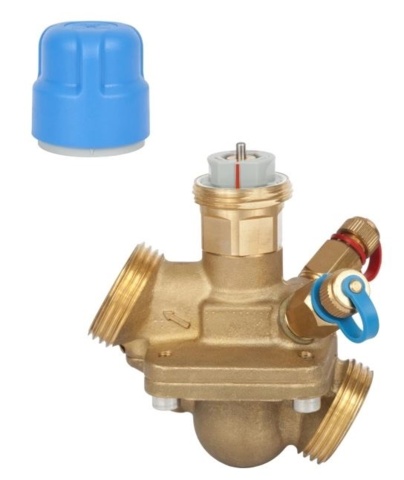 Danfoss, AB-QM, Control valve, with measuring nipples, DN10 - PS ...