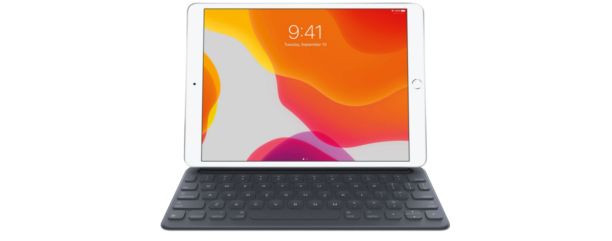 Apple Smart Keyboard for iPad (8th generation) and iPad Air (3rd ...