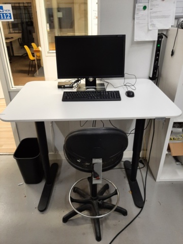 Raised/lowered desk, mini-PC, monitor etc - PS Auction - We value the ...