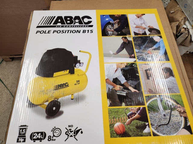 Abac piston compressor Baseline B15 Oil-free - Shipping included - PS ...