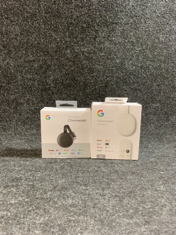 1st Google Chromecast with Google TV (HD) & 1st Google Chromecast (3rd ...