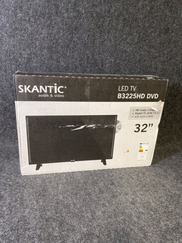32" HD TV Skantic B3225HD DVD - PS Auction - We value the future ...
