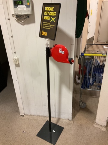 Number plate holder for queue system - PS Auction - We value the future ...